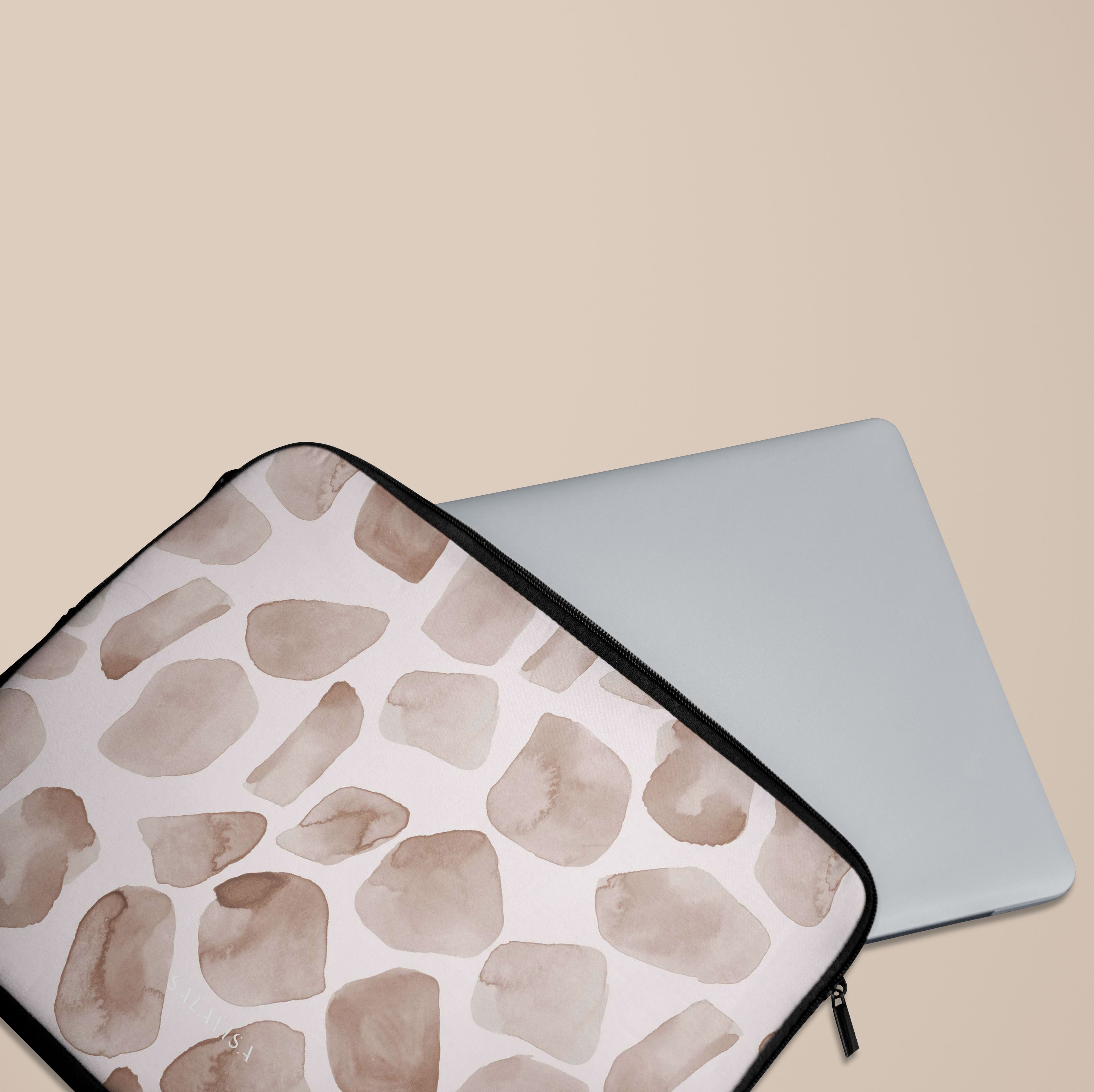 Brown Watercolor Safari Laptop Sleeve – SALAVISA