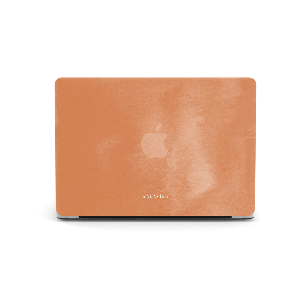 Peach Watercolor MacBook Case – SALAVISA