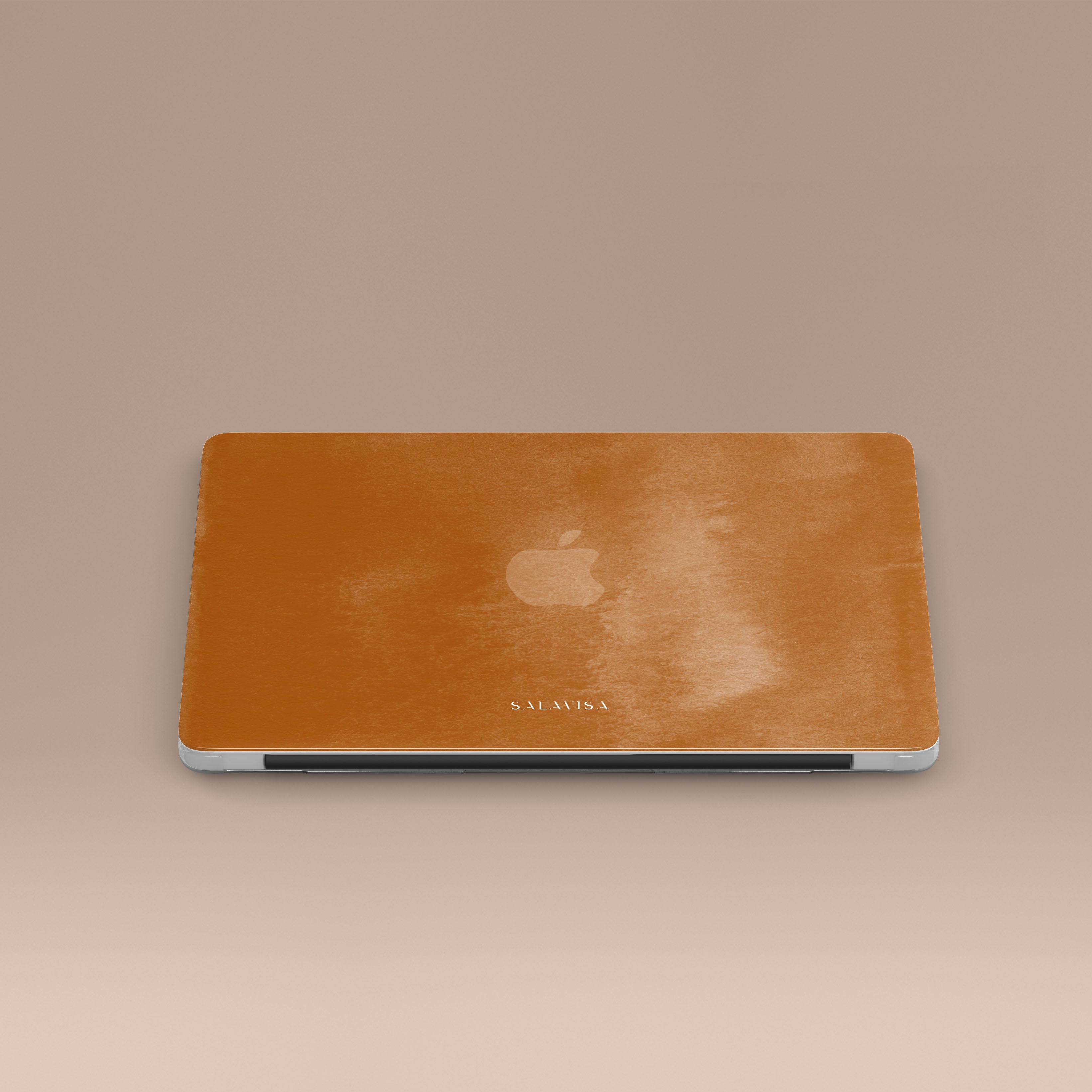 Burnt Orange Aesthetic MacBook Case – SALAVISA