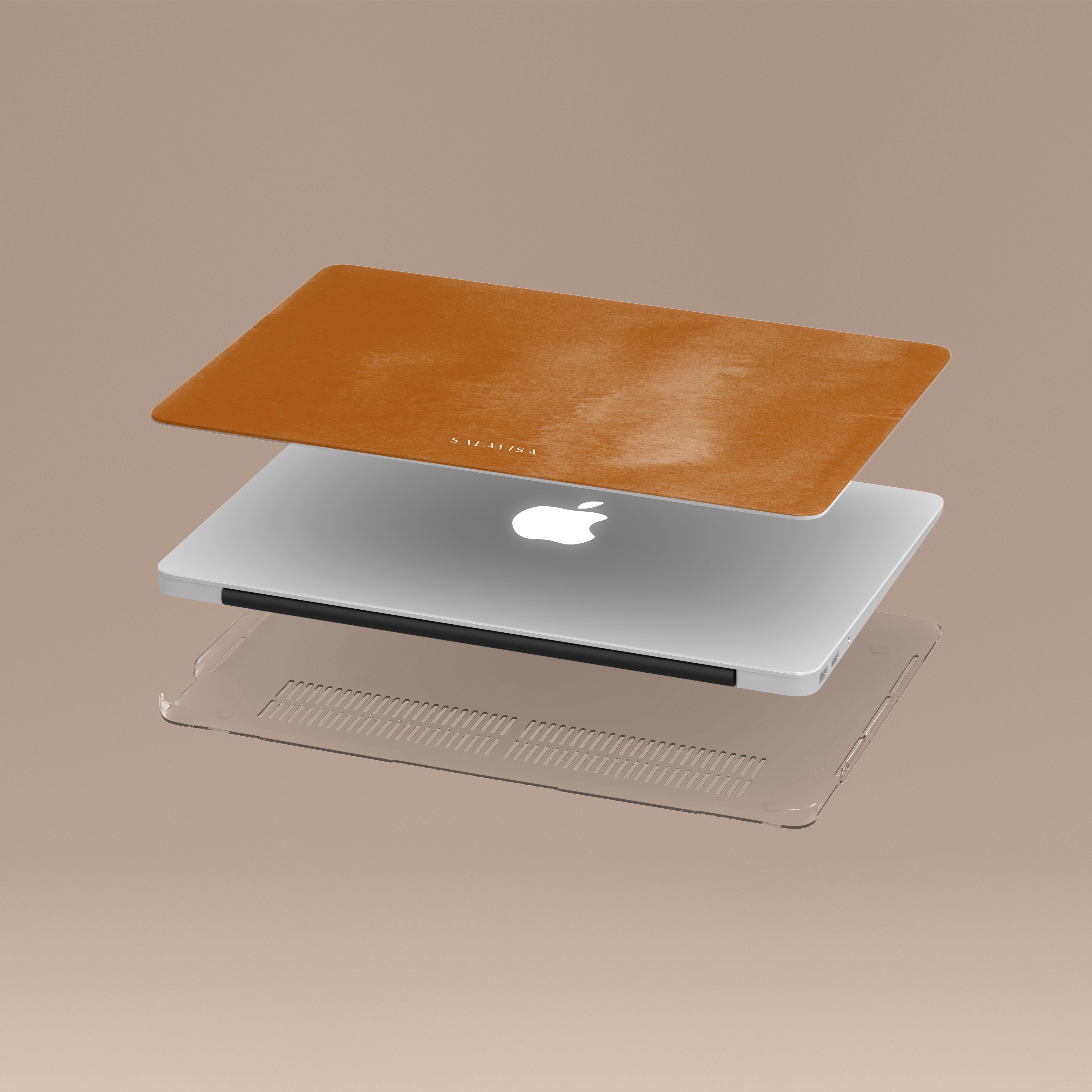 Burnt Orange Aesthetic MacBook Case – SALAVISA